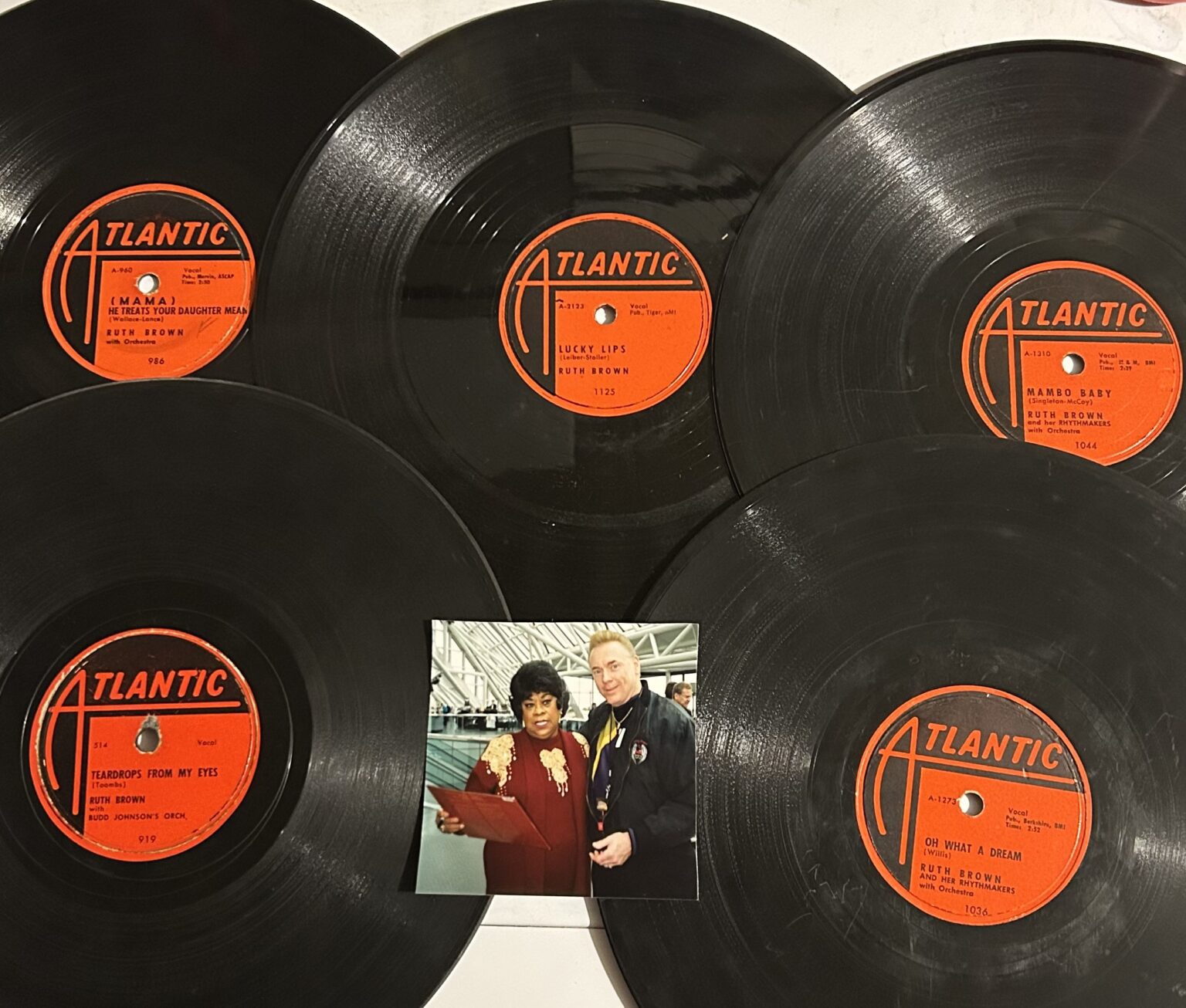 Meeting the Queen of R&B ... Ruth Brown! - Johnny Angel's Ginchy Stuff